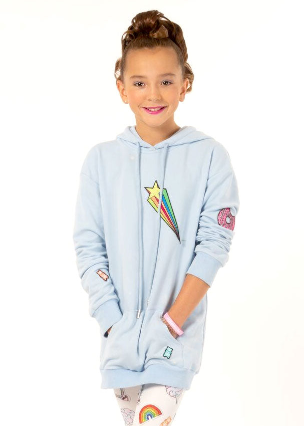 Girl Power Oversized Hoodie-Youth – BeCandylicious